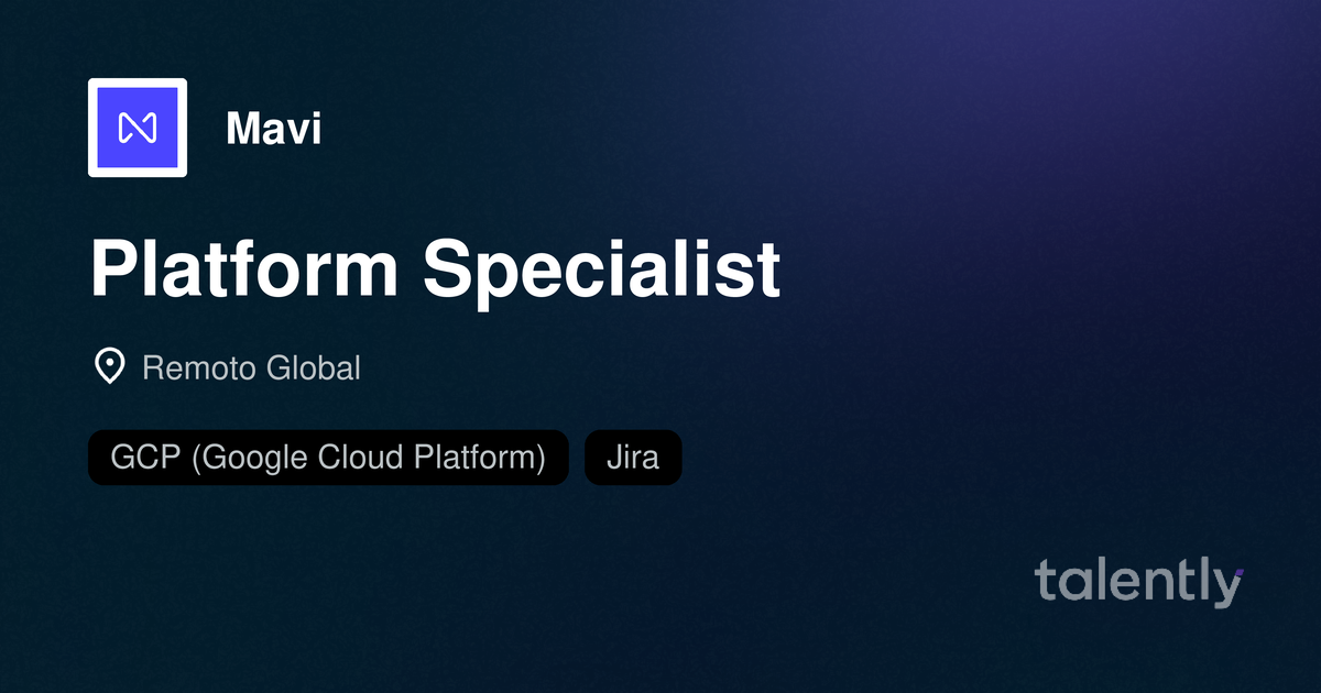 Platform Specialist - trabajo remoto | Talently